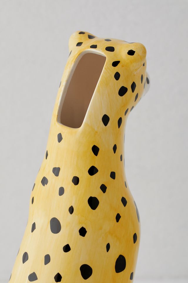 DOIY Cheetah Vase | Urban Outfitters