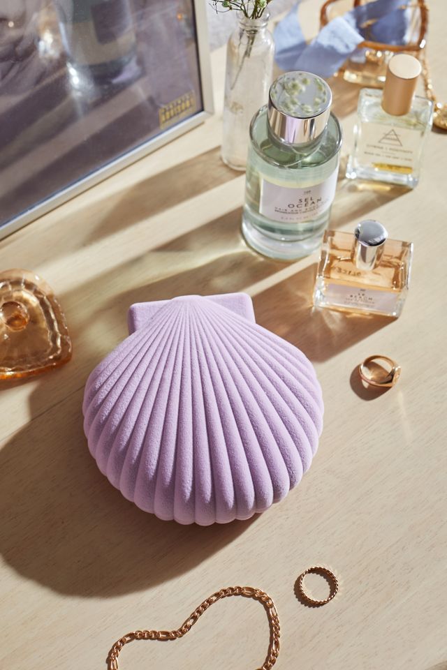 DOIY Shell Velvet Jewelry Box | Urban Outfitters