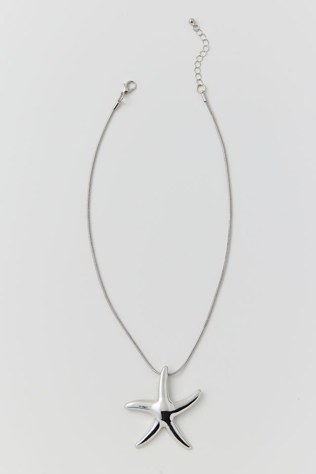 Starfish Charm Necklace | Urban Outfitters