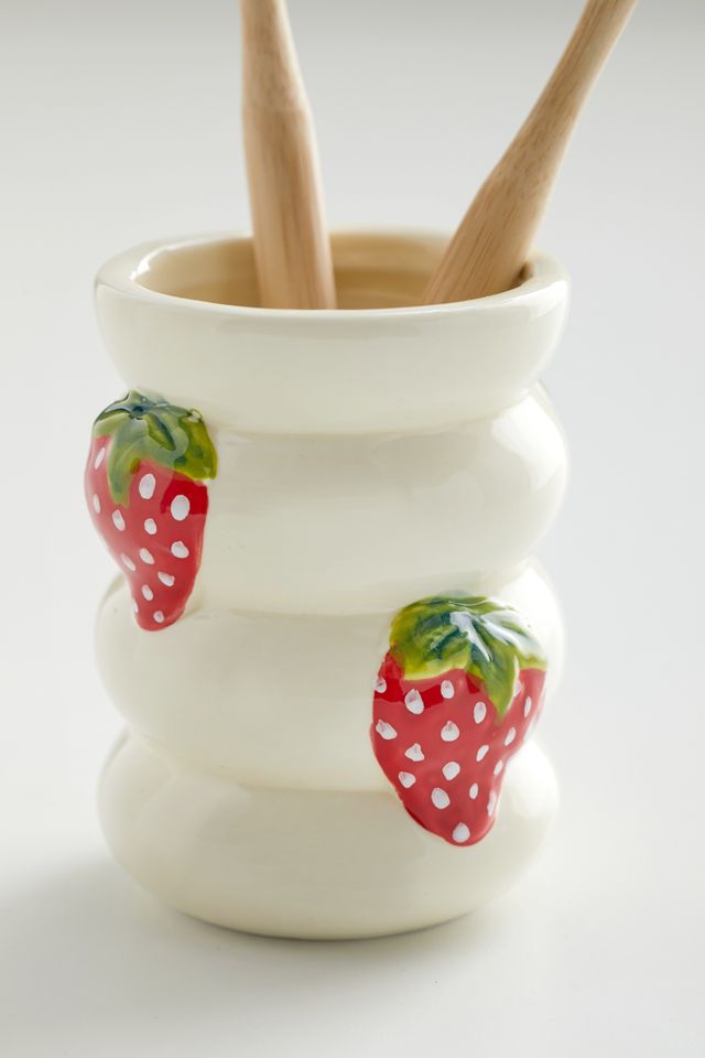 Strawberry Toothbrush Holder | Urban Outfitters