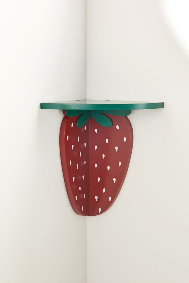 Strawberry Corner Wall Shelf | Urban Outfitters