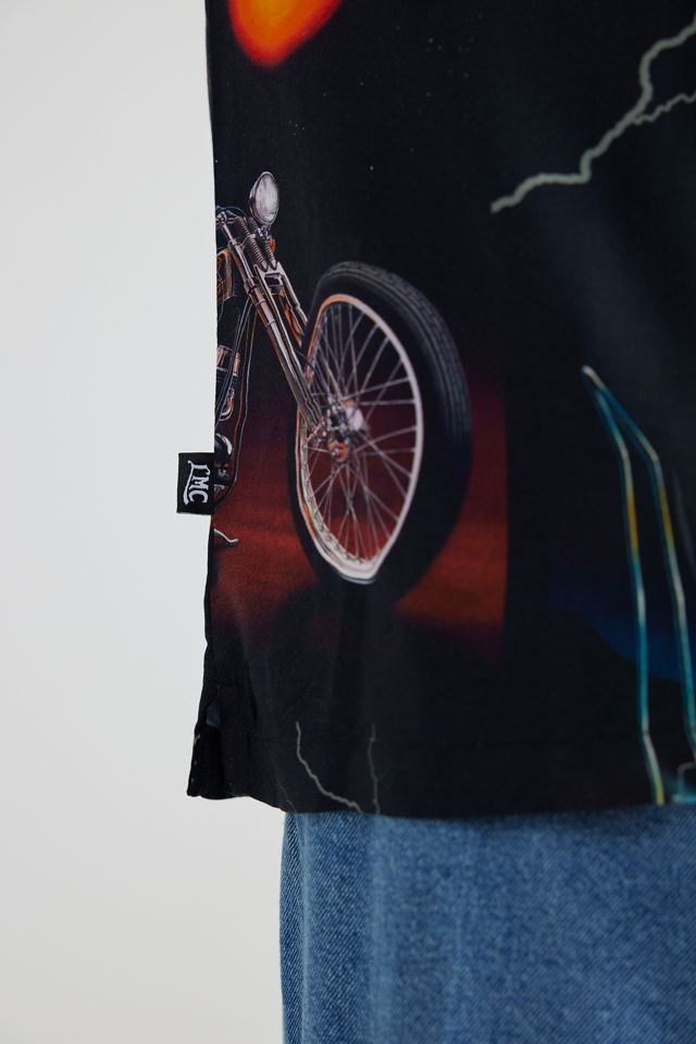 Loser Machine X David Mann Collage Short Sleeve Shirt | Urban Outfitters