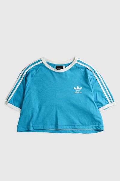 Frankie Collective Rework Adidas Crop Tee 030 | Urban Outfitters Frankie Collective Rework Adidas Crop Tee 030 | Urban Outfitters