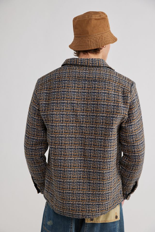 Wax London Whiting Button-Down Overshirt | Urban Outfitters