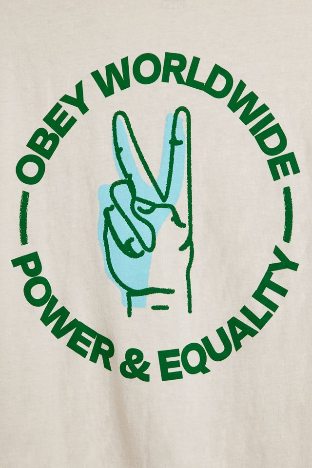 OBEY Peace & Equality Tee | Urban Outfitters