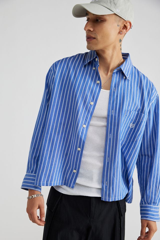 Urban Renewal Remade Clean Finish Cropped Button-Down Shirt | Urban ...