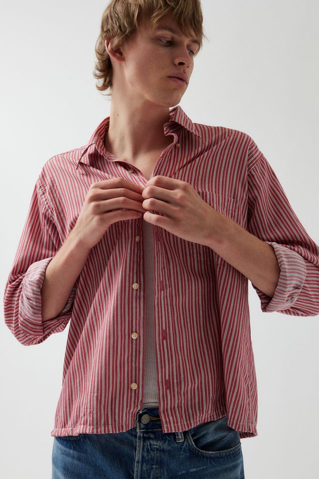 Urban Renewal Remade Clean Finish Cropped Button-Down Shirt | Urban ...