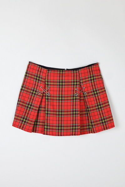 Vintage Y2k Plaid Mini Skirt | Urban Outfitters