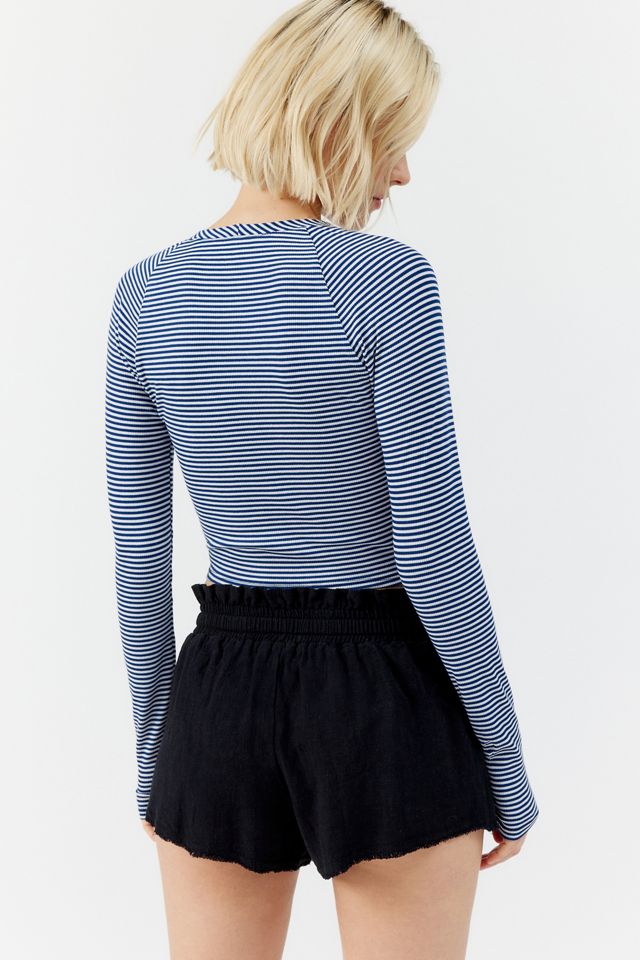 BDG Naomi Linen Micro Short | Urban Outfitters