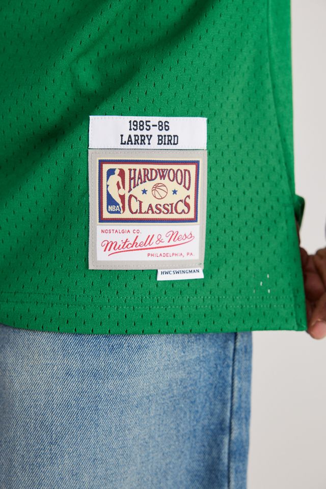 Mitchell & Ness Larry Bird 1985 Boston Celtics Jersey Tank Top | Urban ...