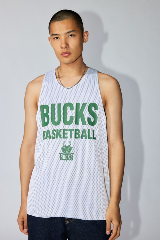 Mitchell & Ness Milwaukee Bucks Reversible Tank Top | Urban Outfitters
