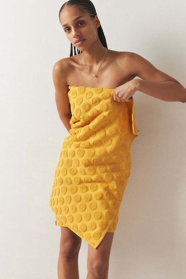 Slowtide Sad/Happy Bath Towel | Urban Outfitters