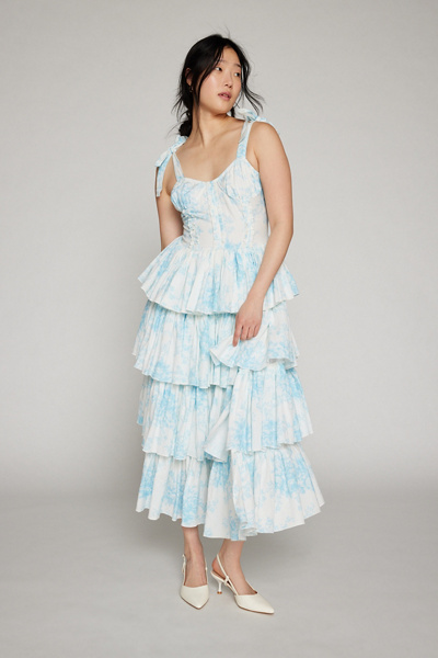 Amy Jane London Florence Corset Maxi Dress | Urban Outfitters