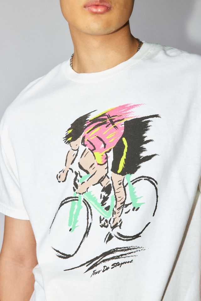 STAYCOOLNYC Biking Tee | Urban Outfitters