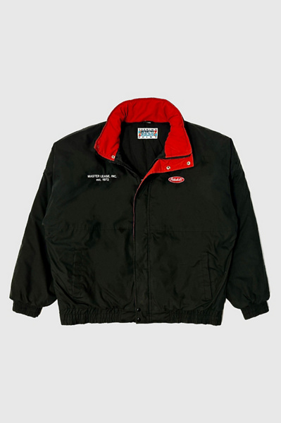 Vintage 1990’s Peterbilt Trucking Zip Puffer Jacket | Urban Outfitters