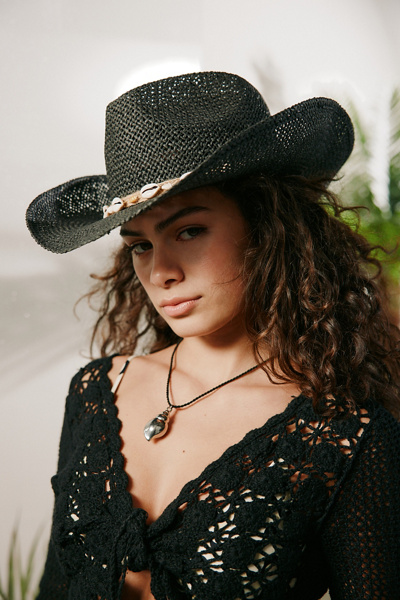 Shell Band Straw Cowboy Hat | Urban Outfitters Canada