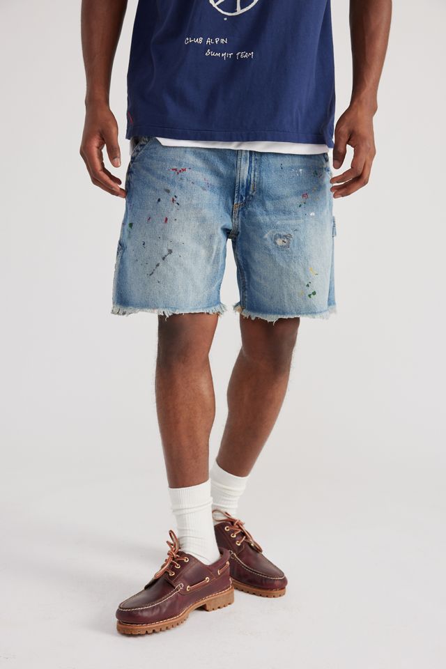Polo Ralph Lauren Dungaree Baggy Denim Jort | Urban Outfitters Polo Ralph Lauren Dungaree Baggy Denim Jort | Urban Outfitters
