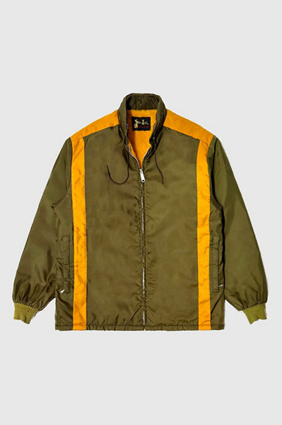 Vintage 1970’s Sir Jac USA Fleece Lined Racing Stripe Zip Jacket ...