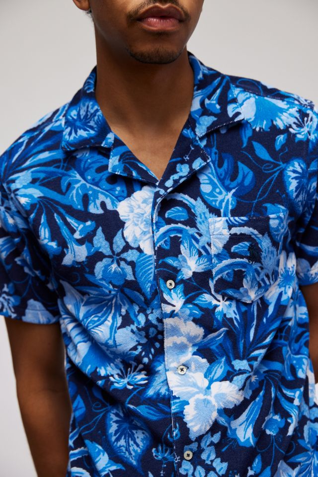 Polo Ralph Lauren Spa Terry Button-Down Shirt | Urban Outfitters