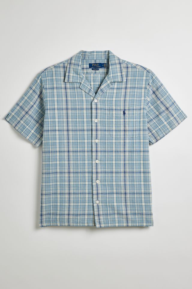 Polo Ralph Lauren Rustic Plainweave Short Sleeve Shirt | Urban Outfitters