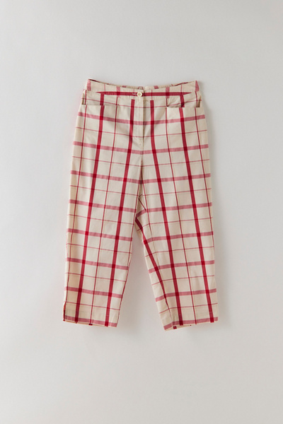 Vintage Plaid Capri Pant | Urban Outfitters Canada