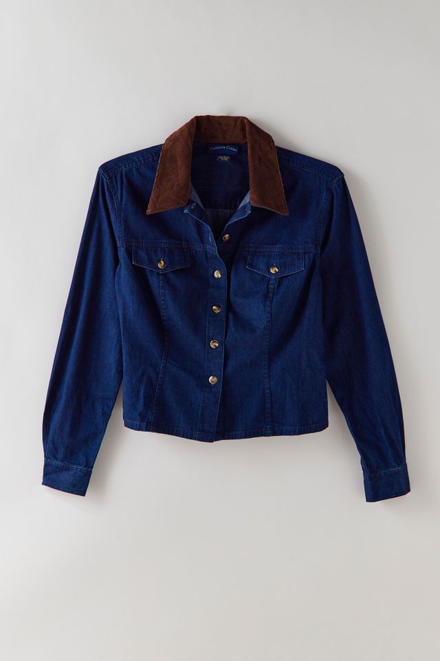 Vintage Chambray Collar Jacket | Urban Outfitters Canada