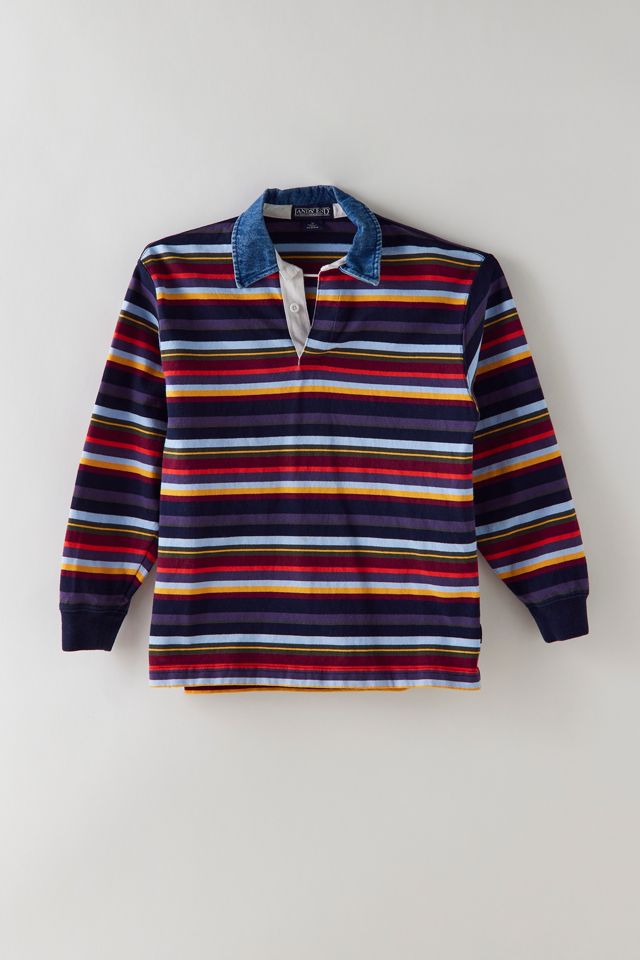 Vintage Stripe Rugby Top | Urban Outfitters