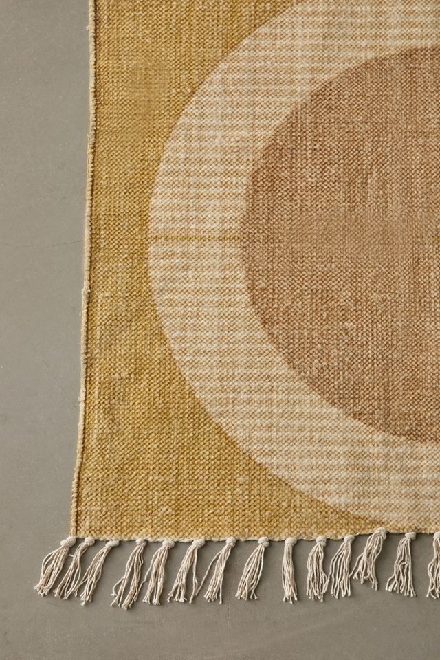 Jasmine Geo Brushed Rug | Urban Outfitters