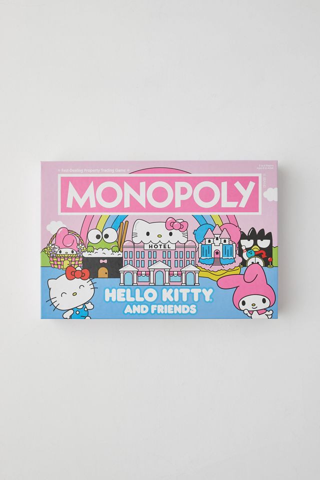 Hello Kitty and Friends Monopoly Board Game | Urban Outfitters Hello Kitty and Friends Monopoly Board Game | Urban Outfitters