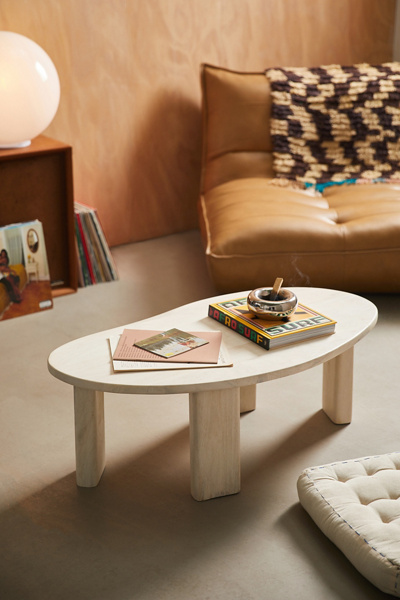 Organic Shaped Coffee Table | Urban Outfitters