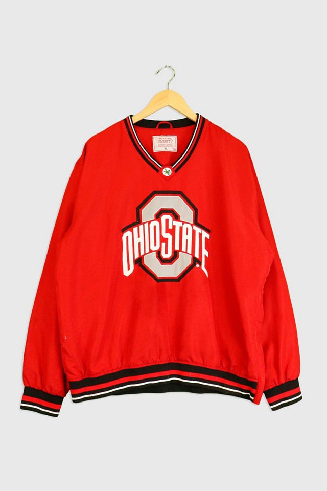 Vintage Ohio State Varsity Patched Jersey Style Pullover Jacket | Urban ...