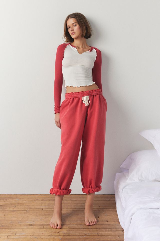 Out From Under Baseball Notch Neck Layering Tee | Urban Outfitters