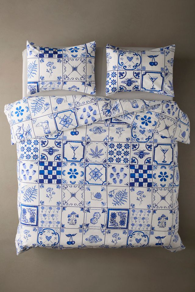Mariana Tile Duvet Set | Urban Outfitters