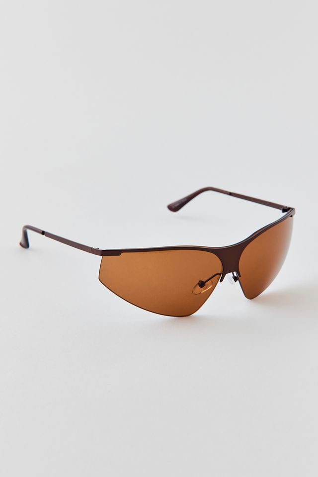 Raven Metal Shield Sunglasses | Urban Outfitters
