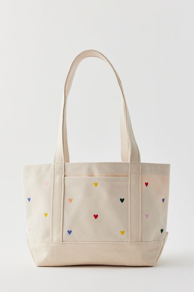 BAGGU Embroidered Small Heavyweight Canvas Tote Bag | Urban Outfitters