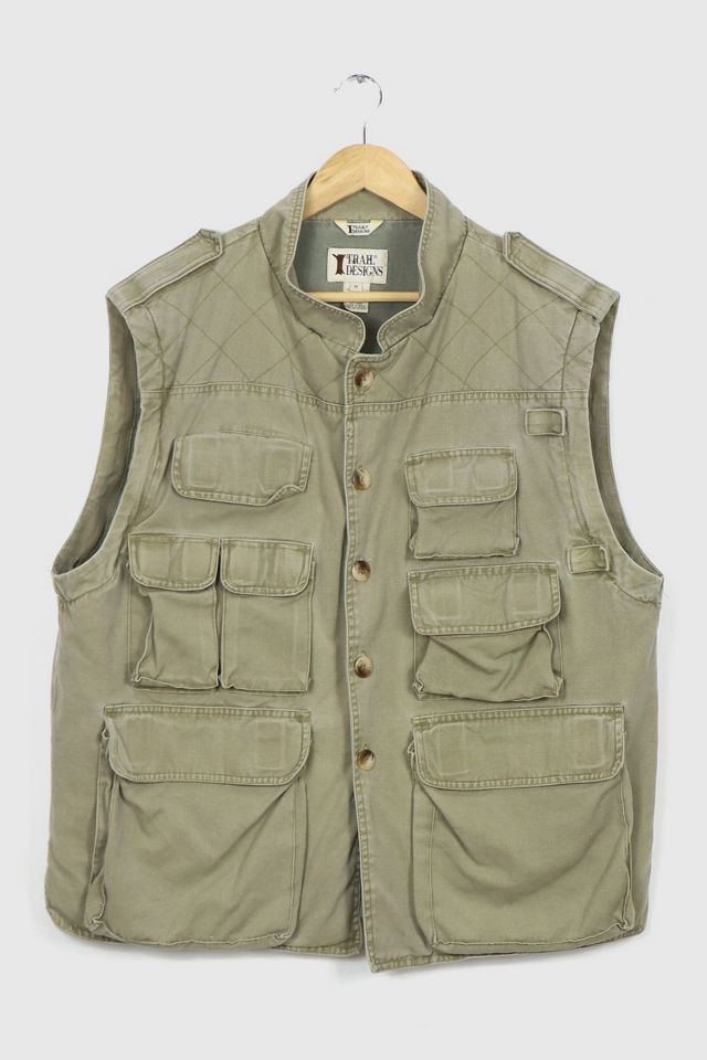 Vintage Full Zip Trail Vest | Urban Outfitters