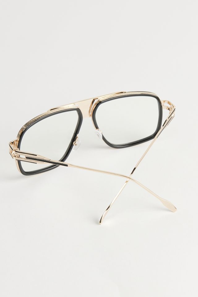 Vice Metal Aviator Readers | Urban Outfitters