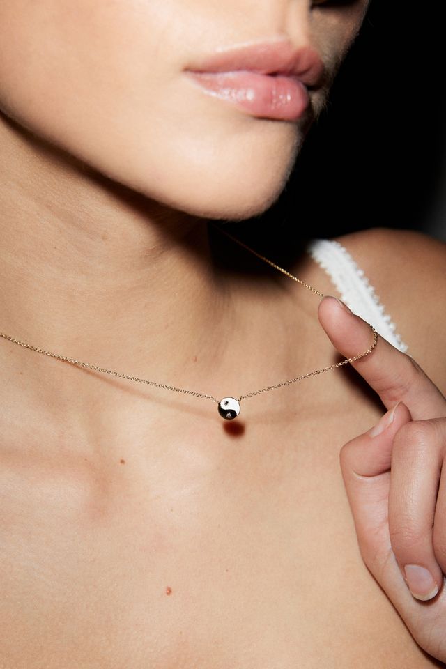 Delicate Yin Yang Charm Necklace | Urban Outfitters Delicate Yin Yang Charm Necklace | Urban Outfitters