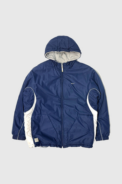 Vintage 2000’s Nike Gray Tag Reversible Sherpa Zip Jacket | Urban ...