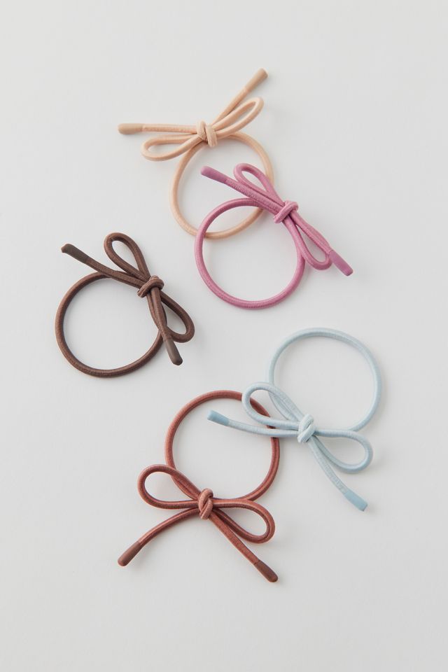 Bow Elastic Hair Tie Set | Urban Outfitters