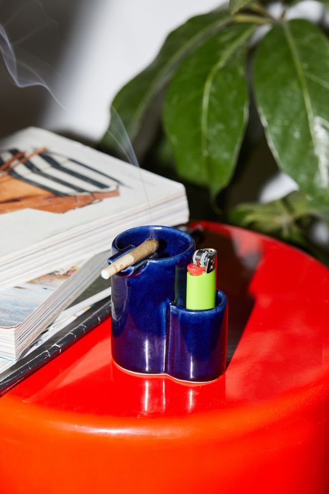 Houseplant Sidecar Ashtray By Seth | Urban Outfitters