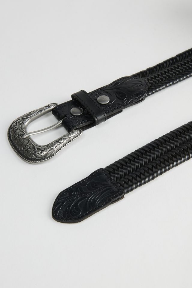 Wrangler Braided Stretch Western Belt | Urban Outfitters