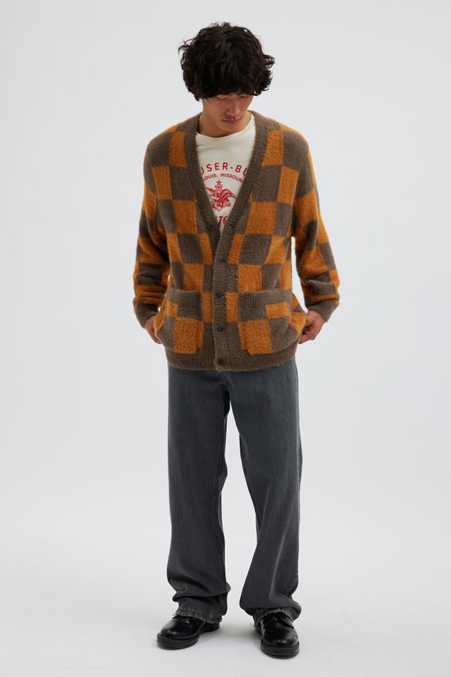 Vans Canfield Checkerboard Cardigan | Urban Outfitters