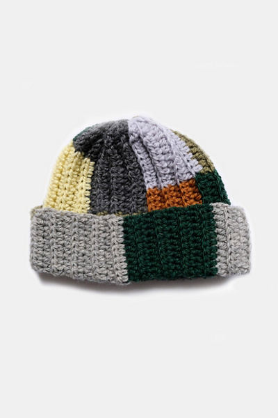 MARVES new york Scrap Yarn Crochet Wool Beanie No.23-003 | Urban Outfitters