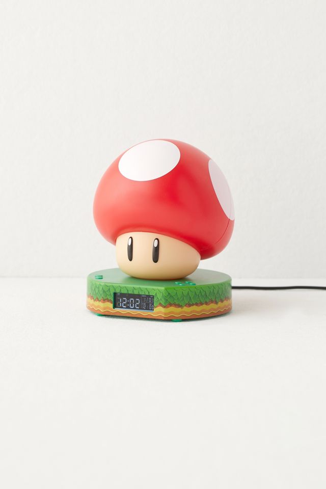Super Mario Mushroom Digital Alarm Clock | Urban Outfitters