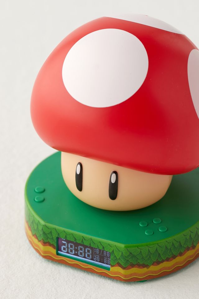 Super Mario Mushroom Digital Alarm Clock | Urban Outfitters