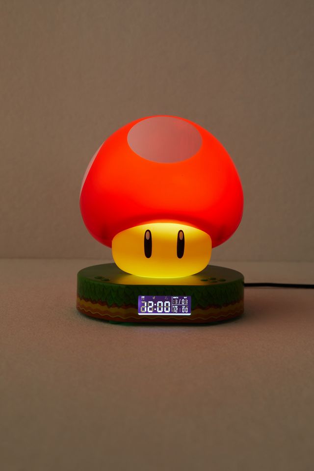 Super Mario Mushroom Digital Alarm Clock | Urban Outfitters