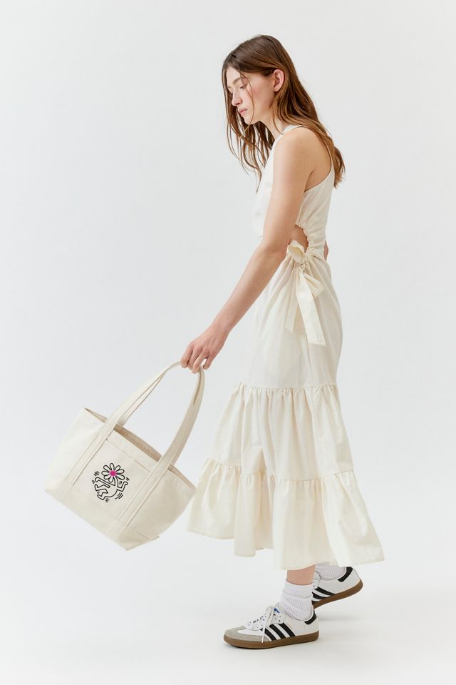 BAGGU X Keith Haring Small Heavyweight Canvas Tote Bag | Urban ...