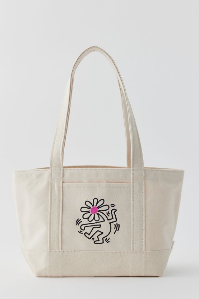 BAGGU X Keith Haring Small Heavyweight Canvas Tote Bag | Urban ...