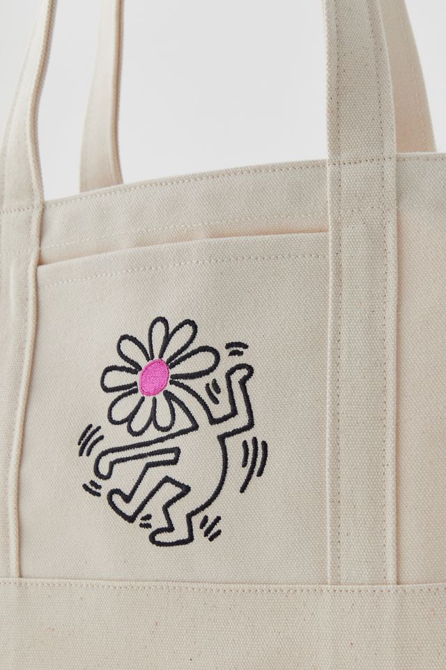 BAGGU X Keith Haring Small Heavyweight Canvas Tote Bag | Urban ...